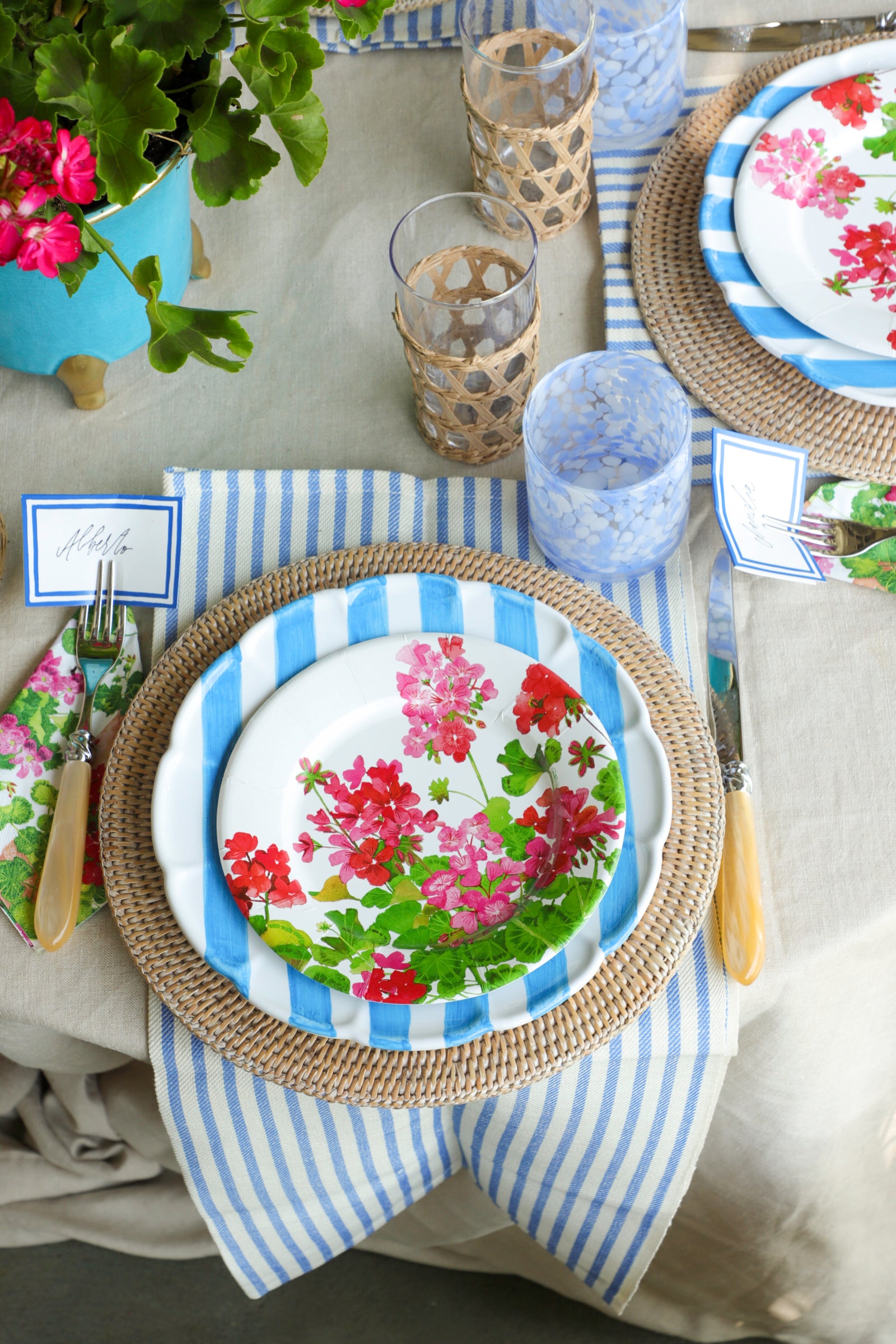 Spring Plates – Caspari Europe
