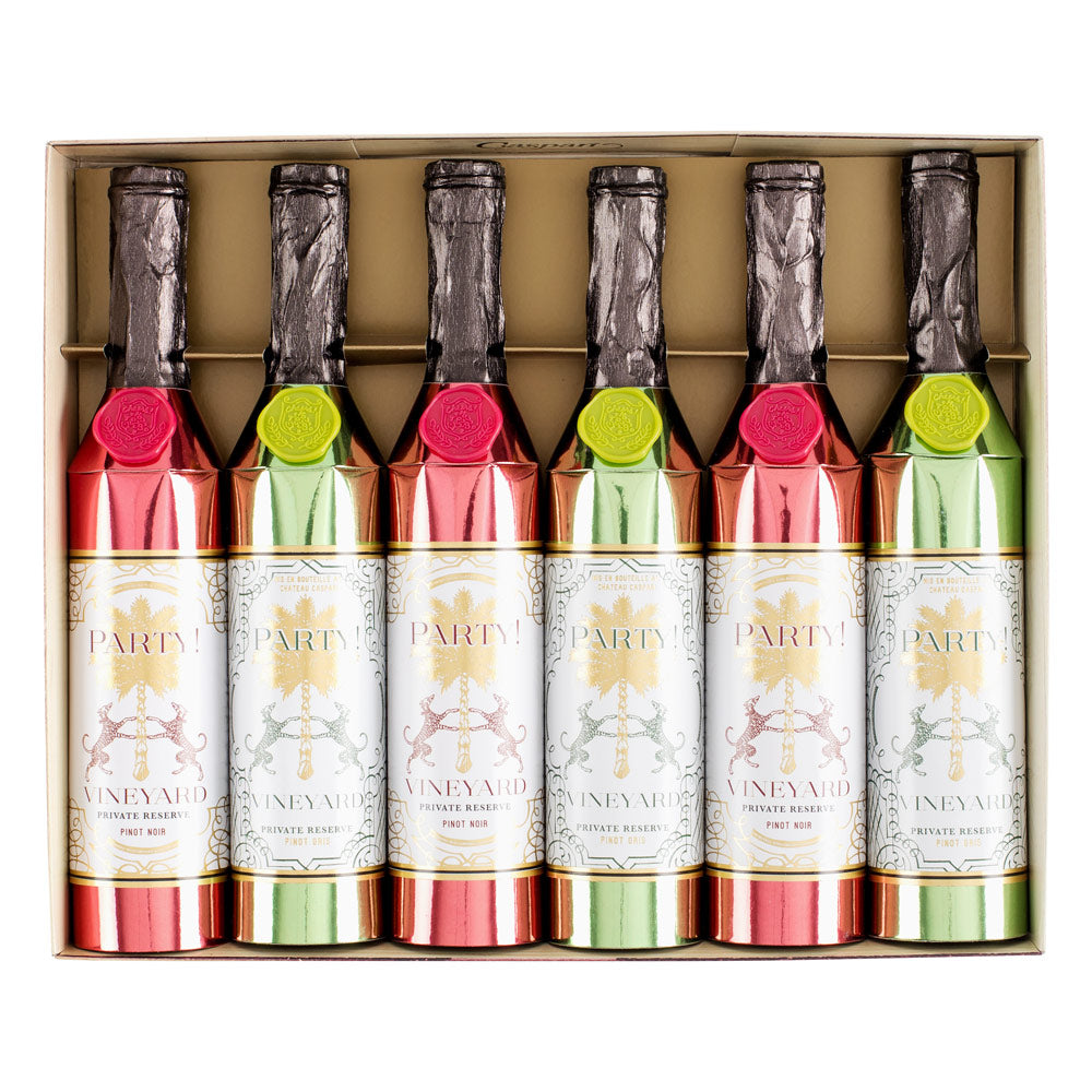 Wine Tasting Luxury Crackers-10 Inch Long/6-In – Caspari Europe