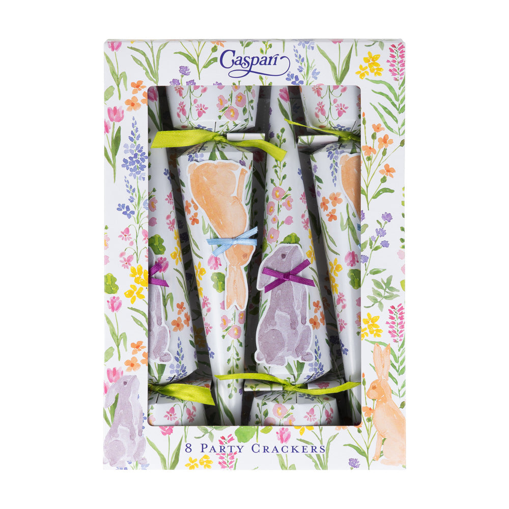 Bunny Field Party Crackers, 10 Inch - 8 per box – Caspari Europe